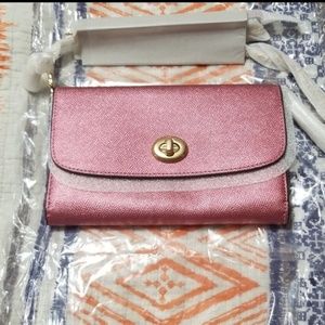 Coach | Bags | Coach Chain Crossbody Bag F22828 Antique Blush Nwt ...
